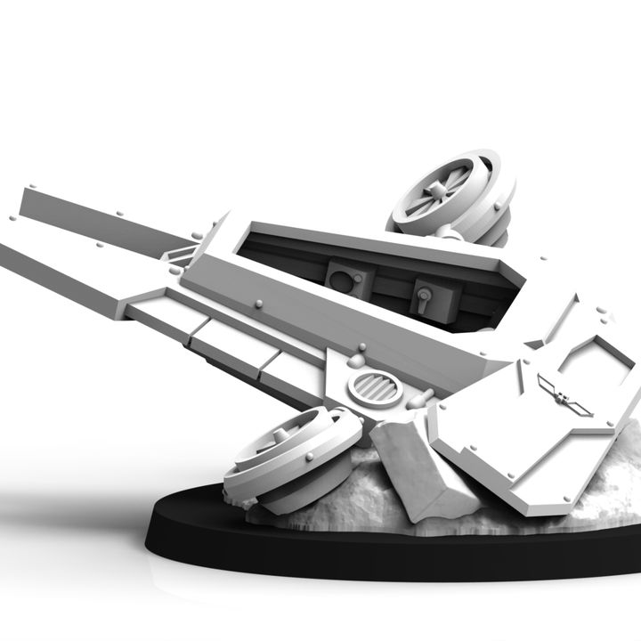 3D Printable Universal Guard - Deep Strike Drop Pods by The Makers Cult