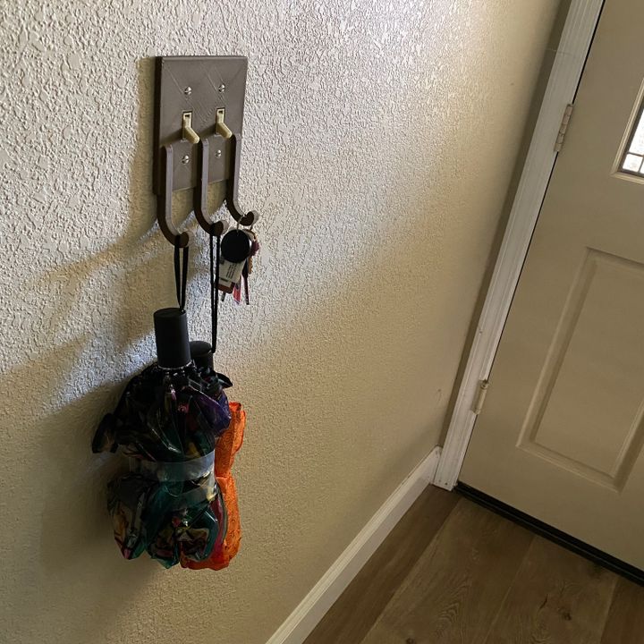 3D Printable Light Switch Hook by Sergei