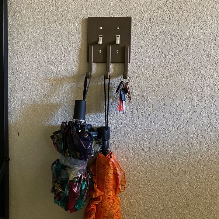 3D Printable Light Switch Hook by Sergei