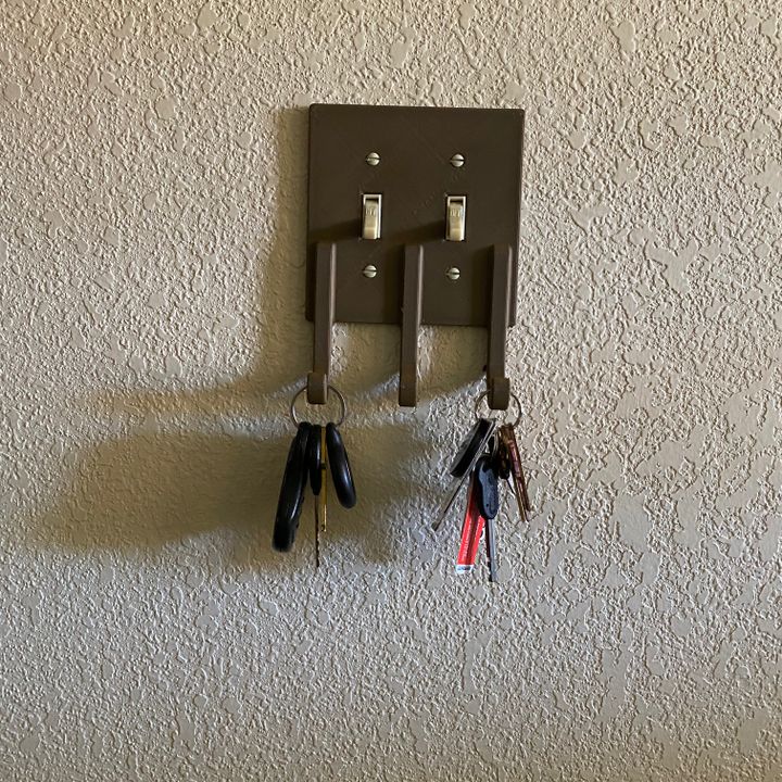 3D Printable Light Switch Hook by Sergei