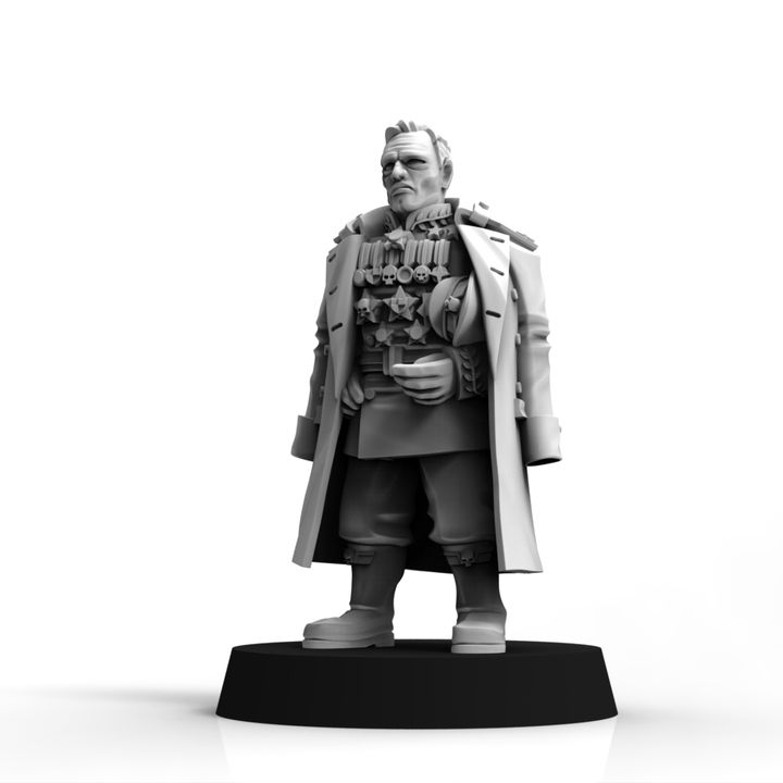 3D Printable Universal Guard - Field Marshal Zhukov by The Makers Cult
