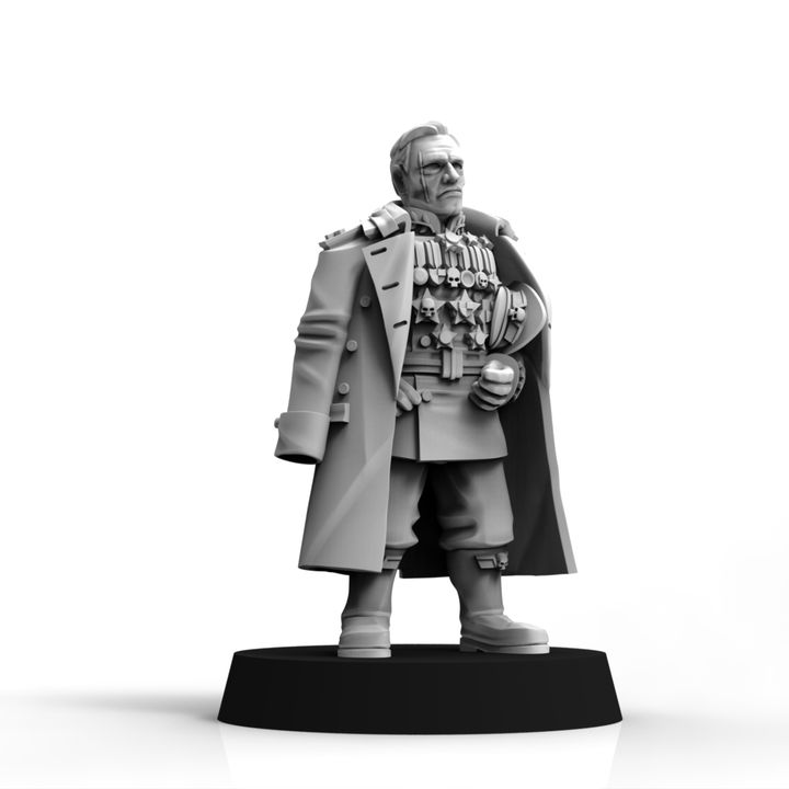 3D Printable Universal Guard - Field Marshal Zhukov by The Makers Cult