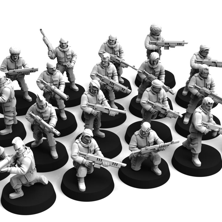 3D Printable Misc - Penal Guard by The Makers Cult