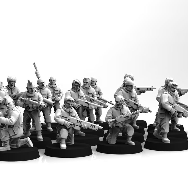 3D Printable Misc - Penal Guard by The Makers Cult