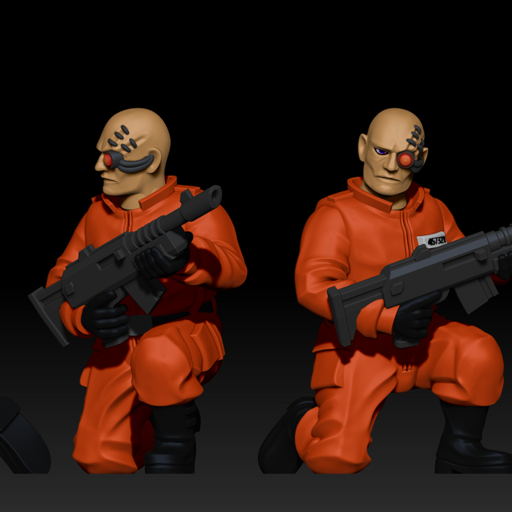 3D Printable Misc - Penal Guard by The Makers Cult