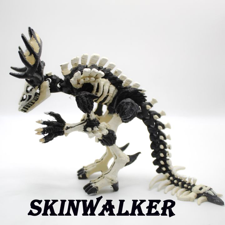3D Printable skinwalker flexi by mario3d