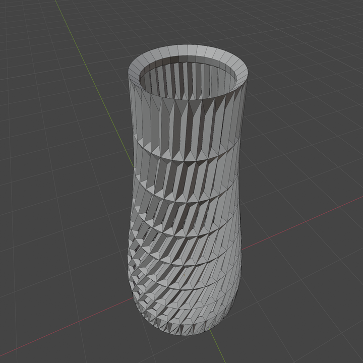 3D Printable Mesh Vase by Stanley