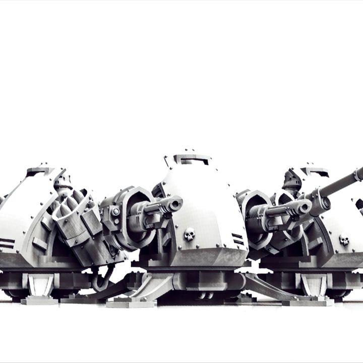 3D Printable Feudal Guard - Defence Turrets by The Makers Cult