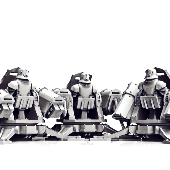 3D Printable Feudal Guard - Defence Turrets by The Makers Cult