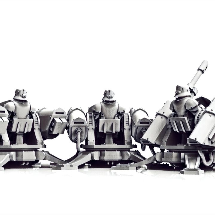 3D Printable Feudal Guard - Defence Turrets by The Makers Cult