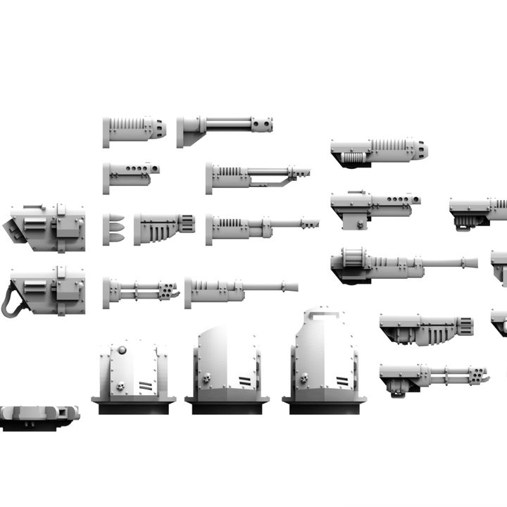 3D Printable Feudal Guard - Defence Turrets by The Makers Cult