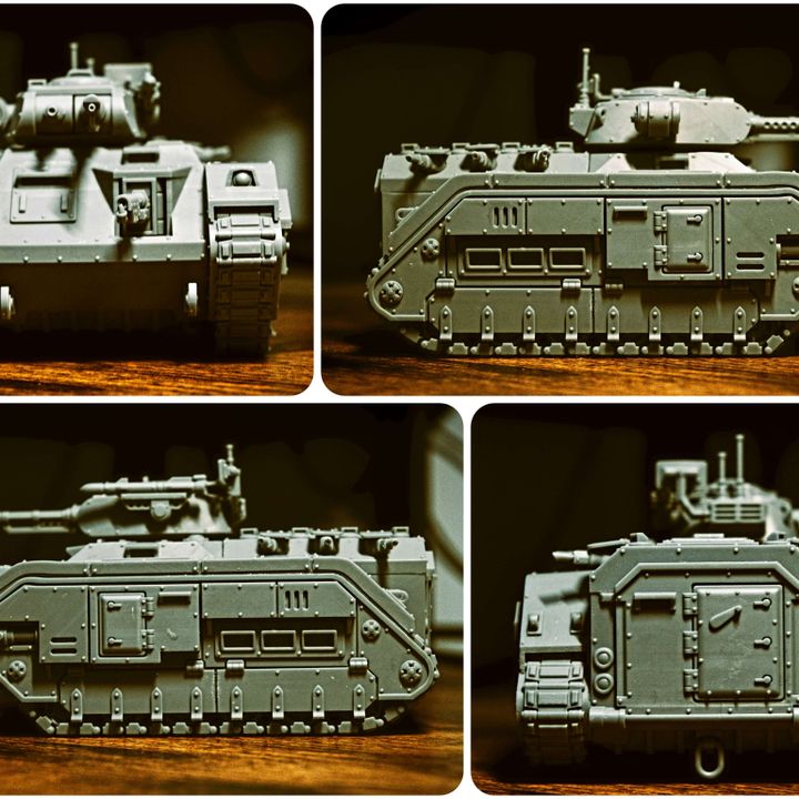 3D Printable Universal Guard - Transport Tank by The Makers Cult