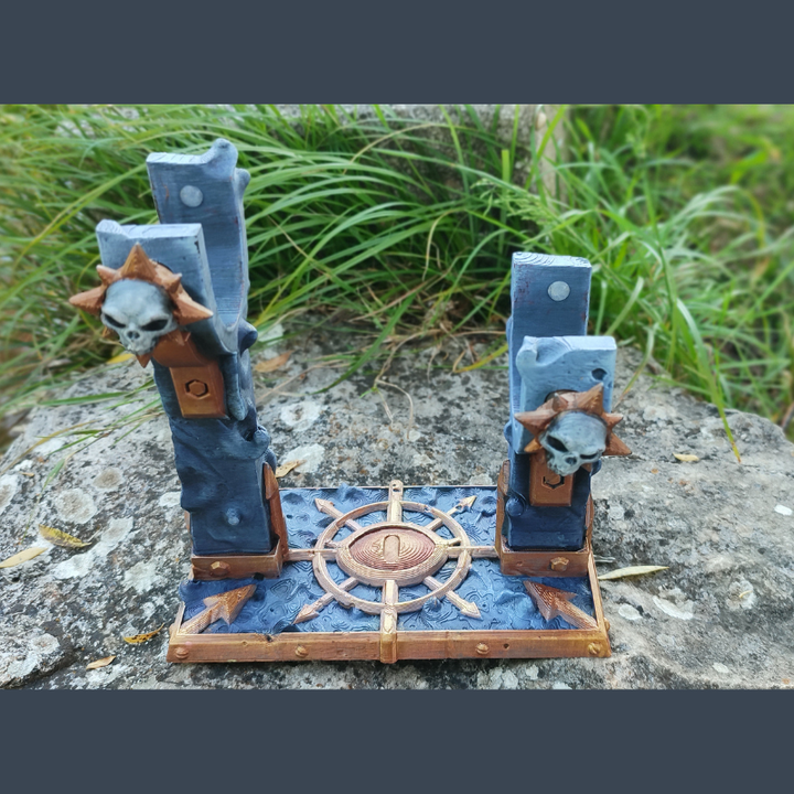 3D Printable Whispers of Distortion, Chaos Battle Hammer, Full Scale ...