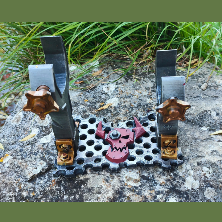 3D Printable Big BONK! Boom, Ork Battle Hammer, Full Scale Modular ...