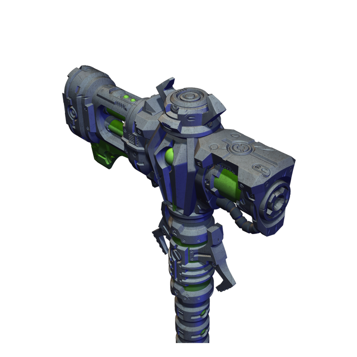 3D Printable Eternity Shatterer, Full Scale Cosplay Prop, Support Free ...