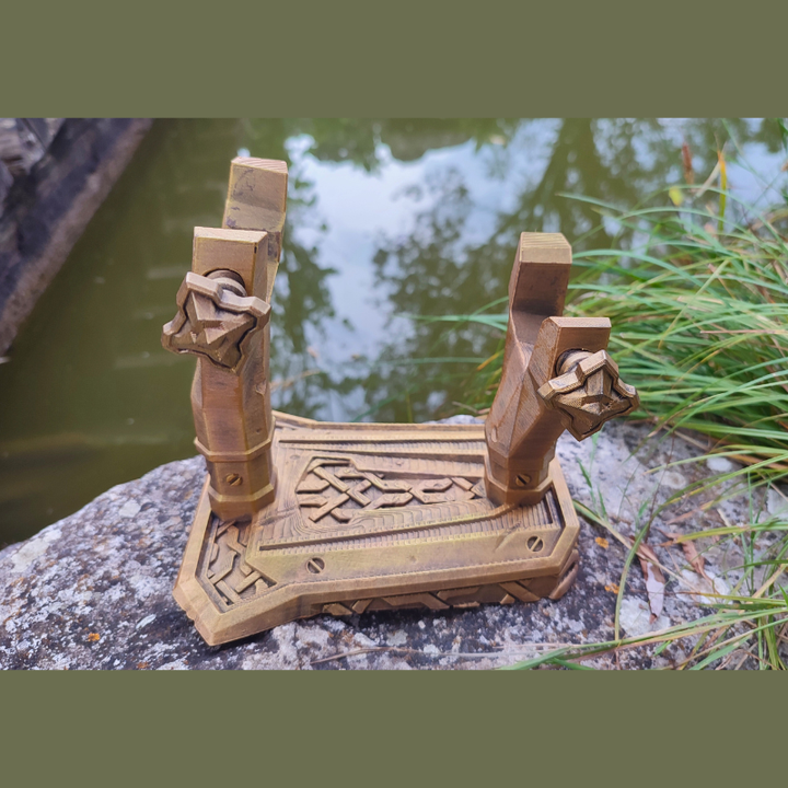 3D Printable Rumble of the Depths, Dwarven Battle Hammer, Full Scale ...