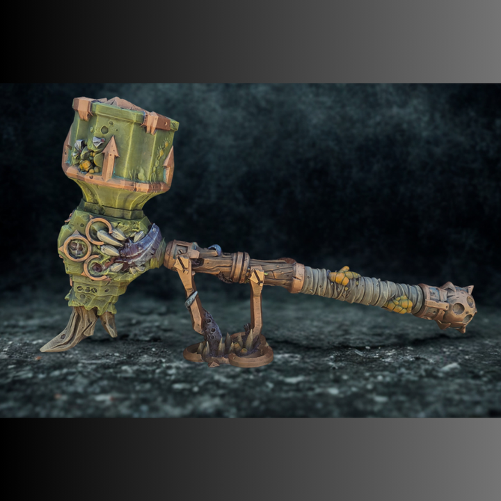 3D Printable Eternal Rot, Plague Battle Hammer, Full Scale Modular ...