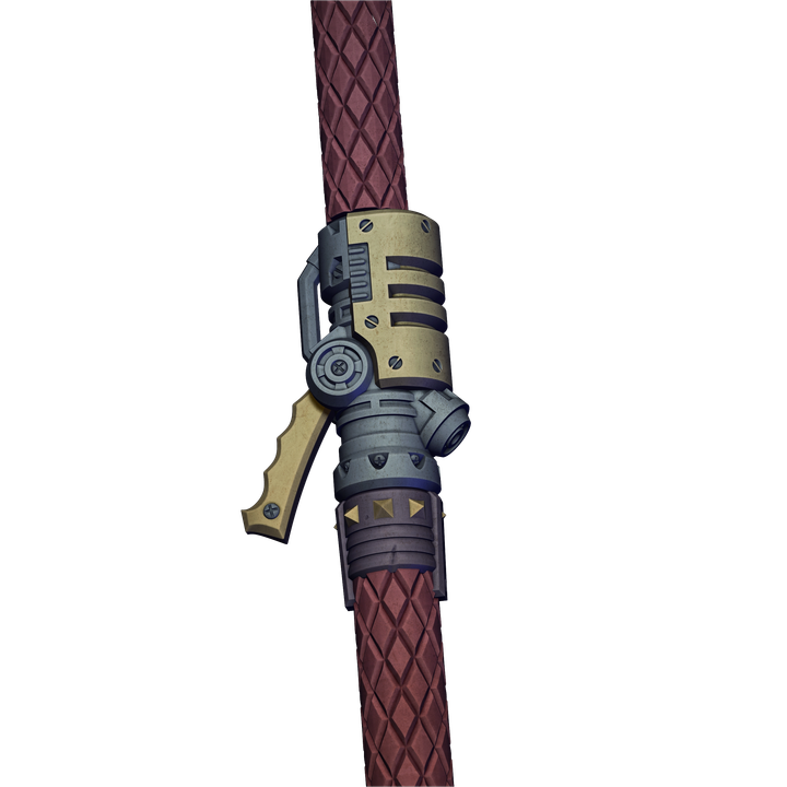 3D Printable Ferrus Sanctus, Mechanicus Lance, Full Scale Modular ...