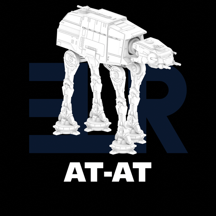 3D Printable Rebels AT-AT (XW) by ELR Minis