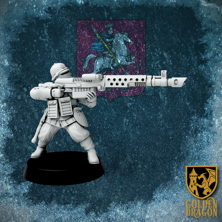 3D Printable Russian Empire - Assault Engineer-Sappers by Golden Dragon ...