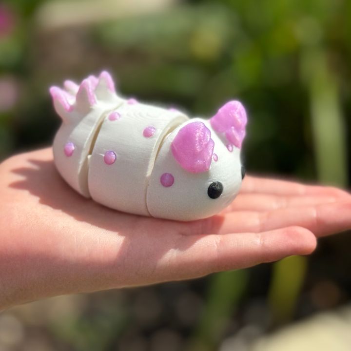 3D Printable Sea Bunny by Teal Cat Creative