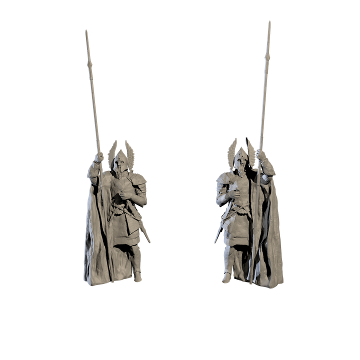 3D Printable City Citadel Statues - STL File by JSCreativeSE