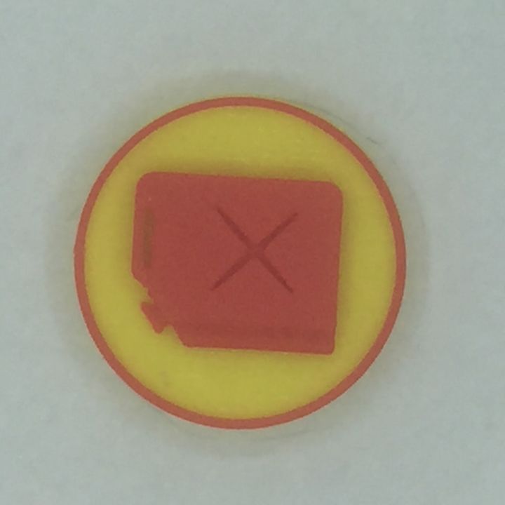3D Printable Gas Can Token by Pete Ruttman