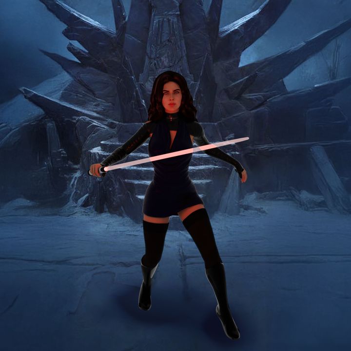 3D Printable Rogue Force Adept Dark Throne Ascendant by Stanley