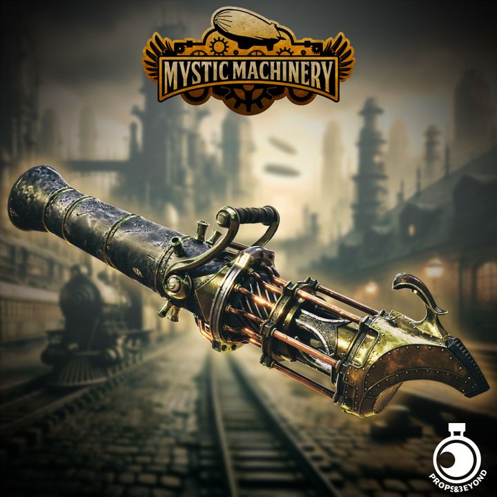 3D Printable Leviathan Siege Blaster by Props&Beyond