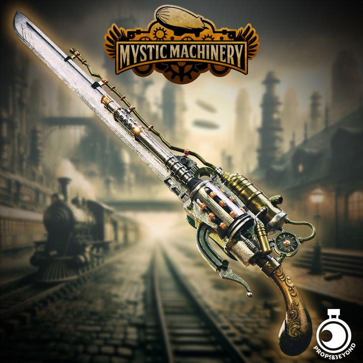 3D Printable Steamblade by Props&Beyond