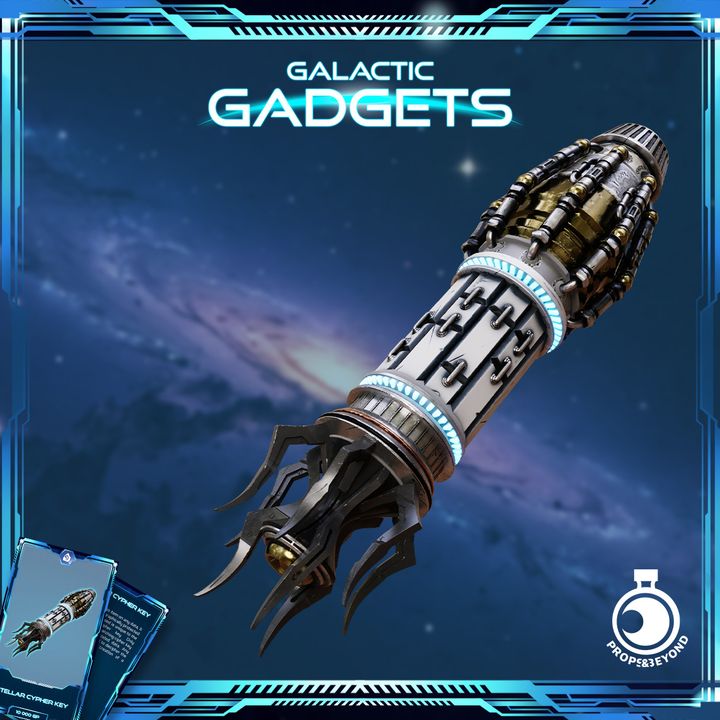 3D Printable Stellar Cypher Key by Props&Beyond