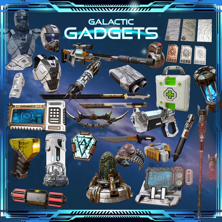 3D Printable Galactic Gadgets - Full Collection by Props&Beyond