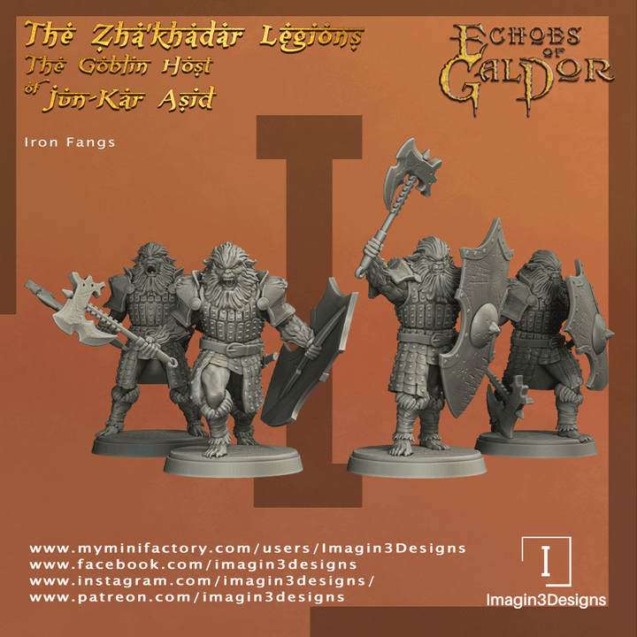 3D Printable The Iron Fangs by Imagin3Designs