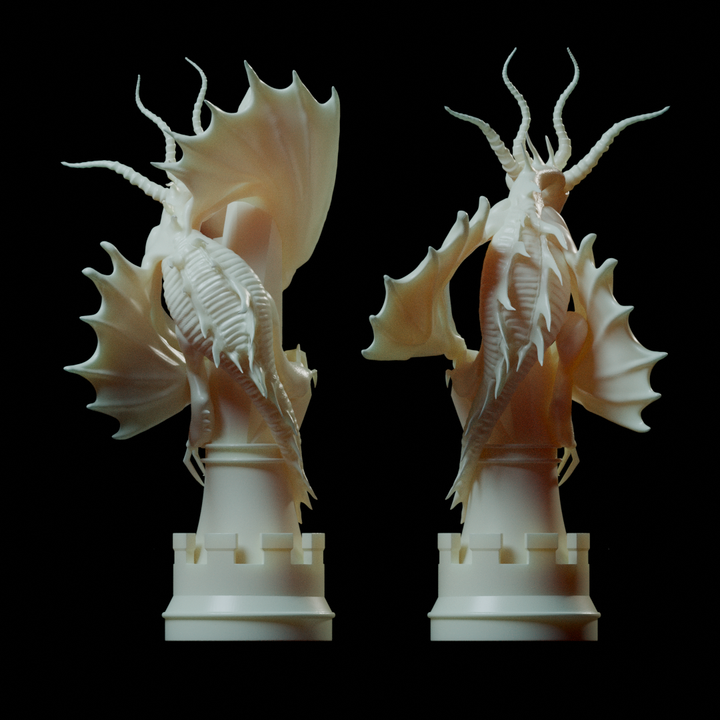 3D Printable How to train your dragon_deadly nadder_the tower by KELIG ...