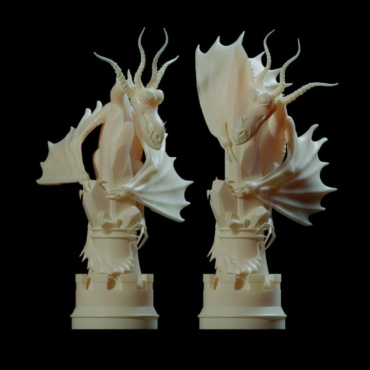 3D Printable How to train your dragon_deadly nadder_the tower by KELIG ...