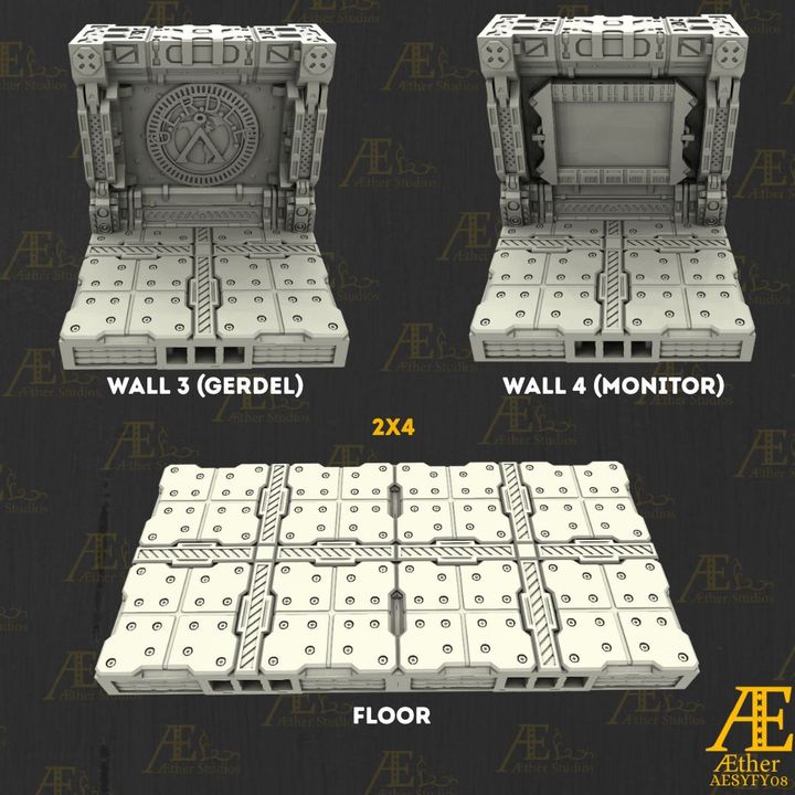 3D Printable AESYFY08 - Daedalus 3 by Aether Studios