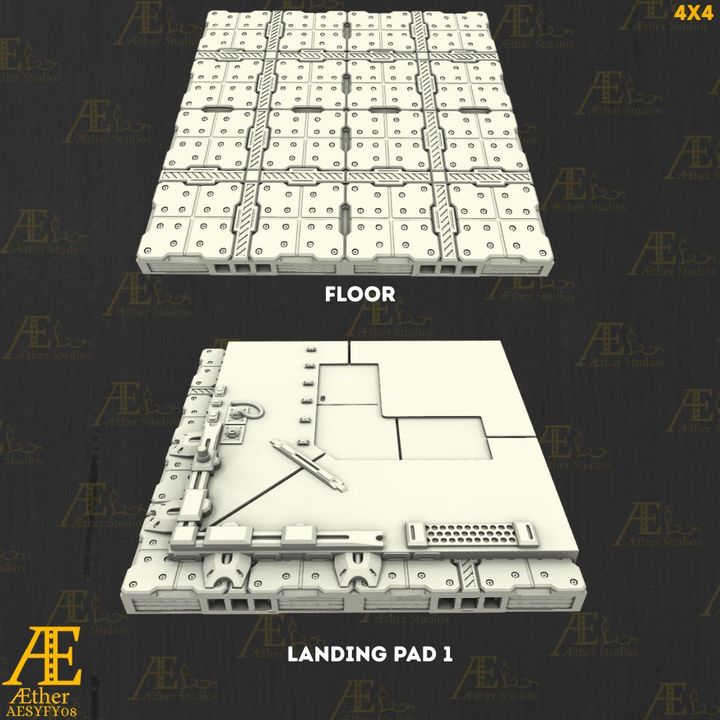 3D Printable AESYFY08 - Daedalus 3 by Aether Studios