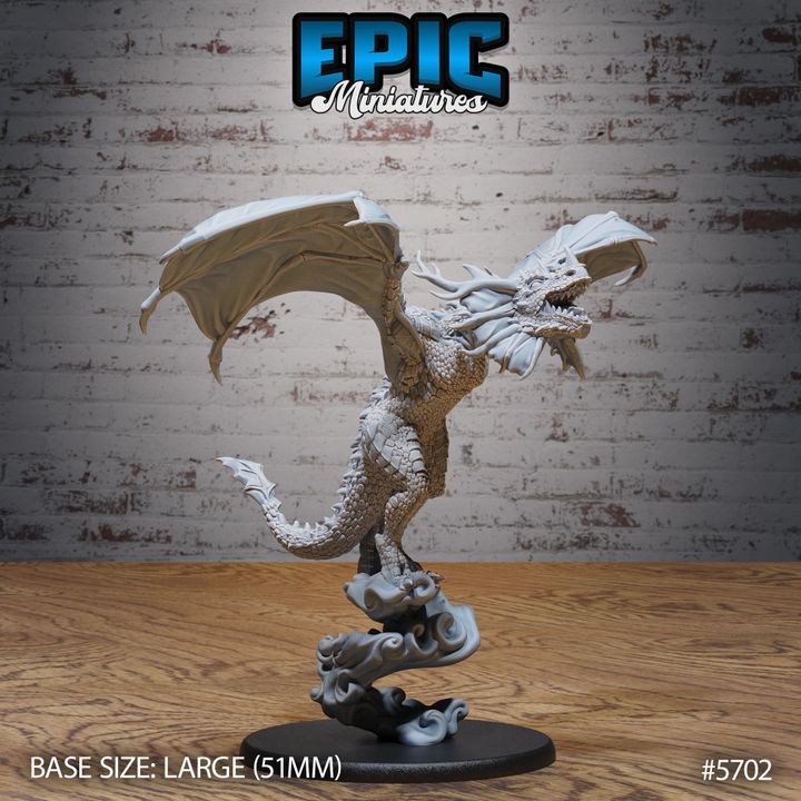 3D Printable Angry Wyvern Set / Dragon Serpent Hybrid / Mountain ...