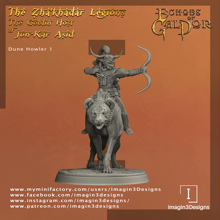 3D Printable The Dune Howlers by Imagin3Designs