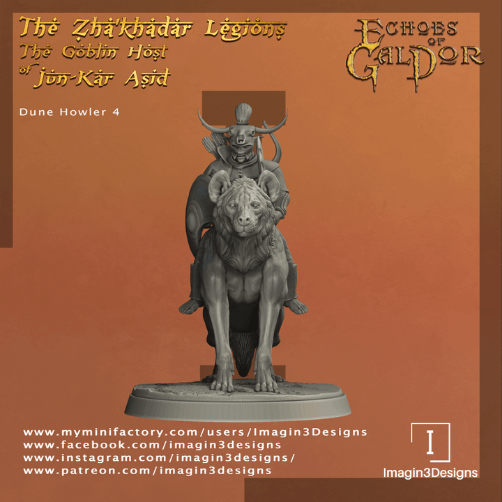 3D Printable The Dune Howlers by Imagin3Designs