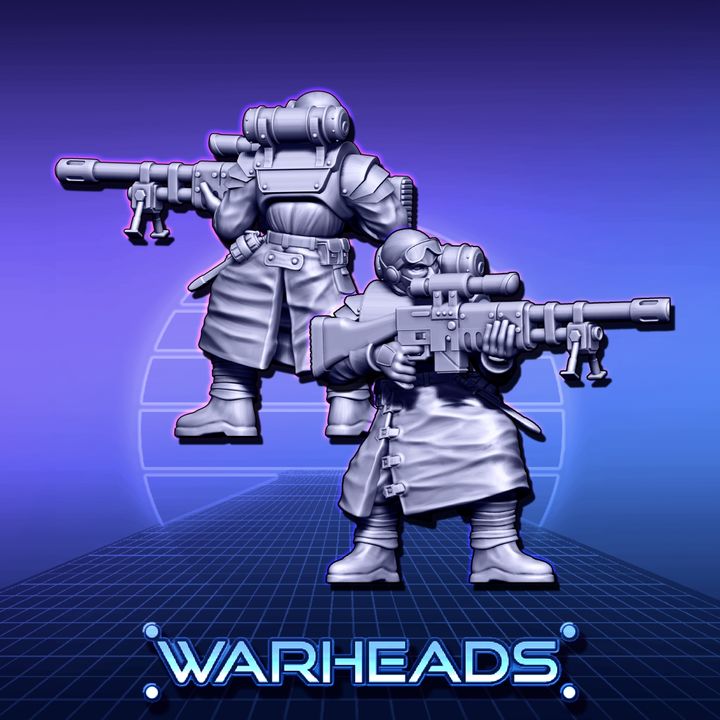 3D Printable Postapocalyptic Scavengers! - Goon Squad (5 minis - 136 ...