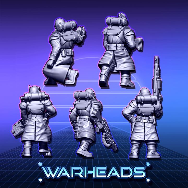 3D Printable Scandalously Huge Postapocalypse Scavenger Force Builder ...