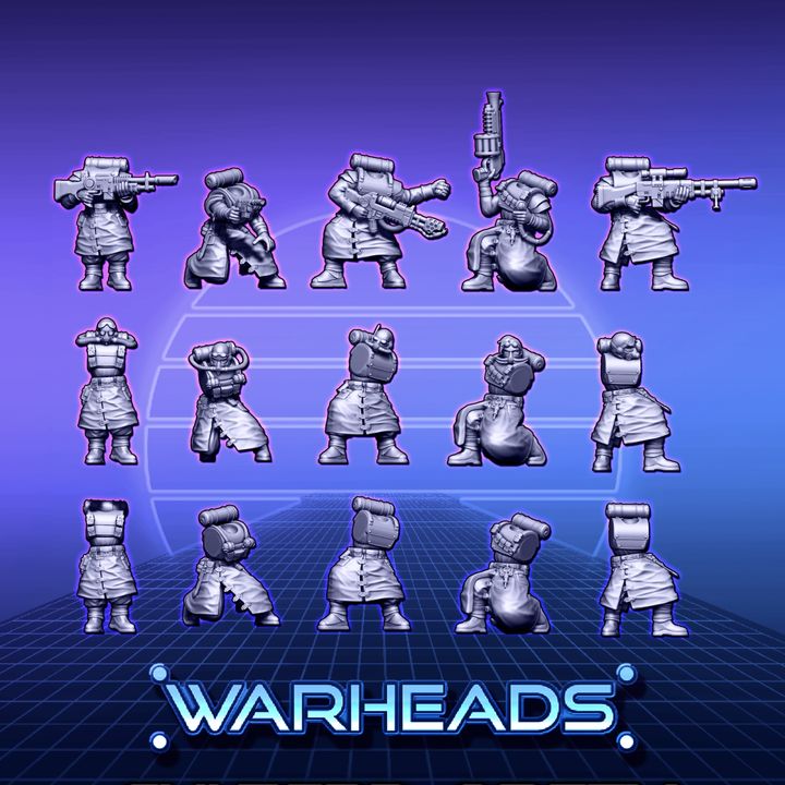 3D Printable Scandalously Huge Postapocalypse Scavenger Force Builder ...