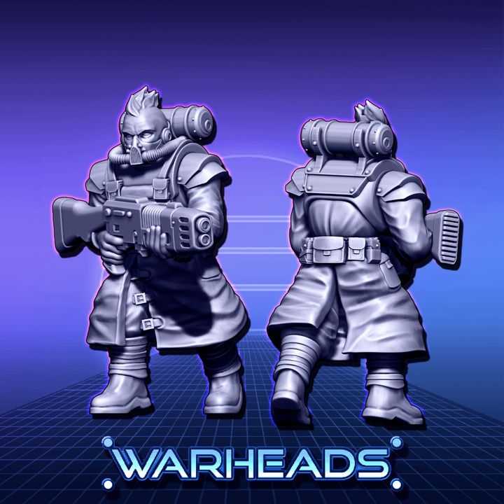 3D Printable Scandalously Huge Postapocalypse Scavenger Force Builder ...