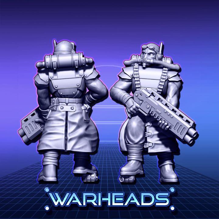 3D Printable Scandalously Huge Postapocalypse Scavenger Force Builder ...