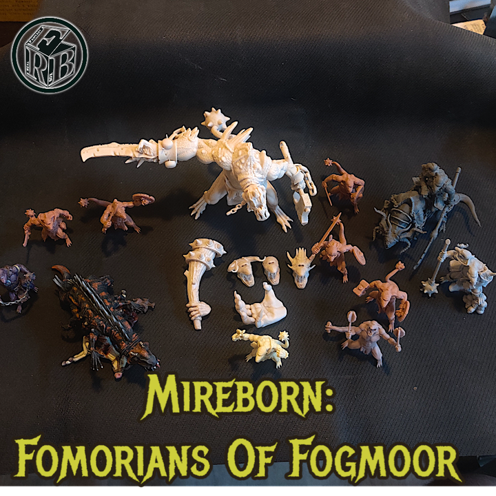 3D Printable Mireborn: Fomorians Of Fogmoor by Raul Font Blij