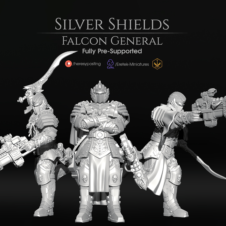 3D Printable Silver Shields Division - Heavy Auxilia Army Builder by ...