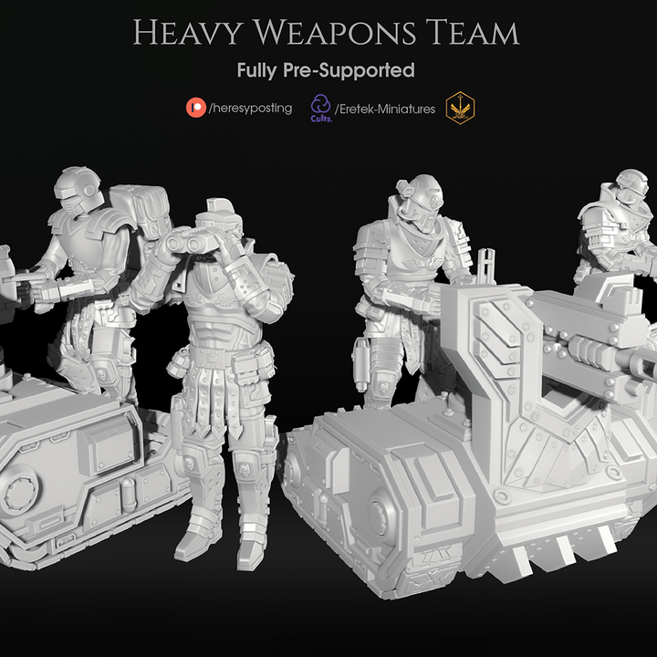 3D Printable Silver Shields Division - Heavy Auxilia Army Builder by ...