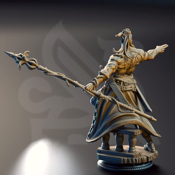 3D Printable Goliath Pirate First Mate - Arakun of the Wastes by DM Stash