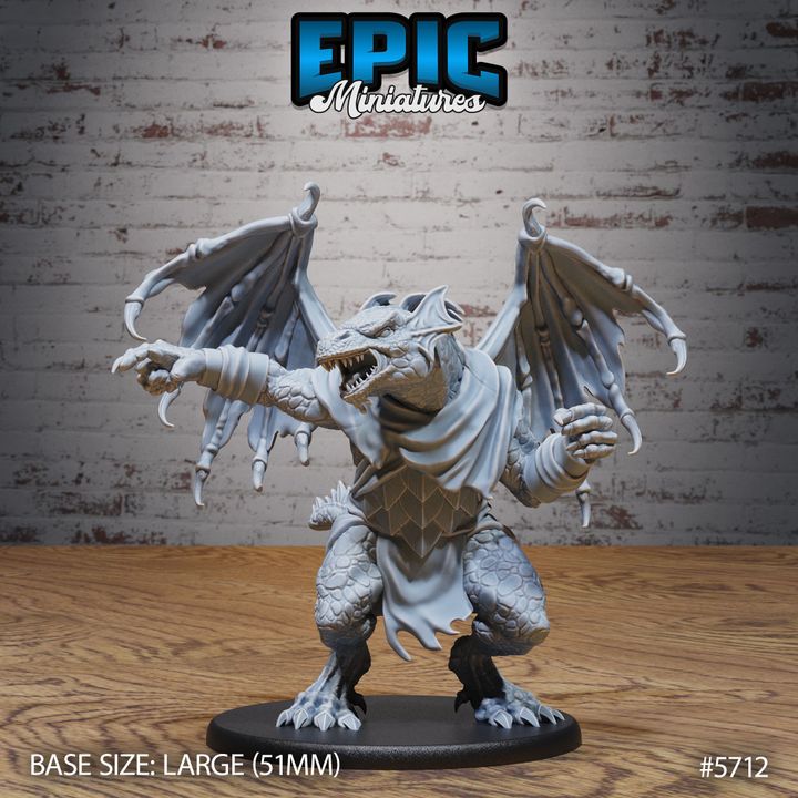 3D Printable Draconian Warrior Command / Dragon Humanoid / Dragonmen ...